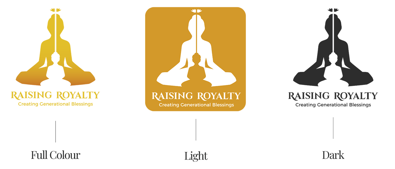 Raising Royalty Logo Design | Amritaé Design
